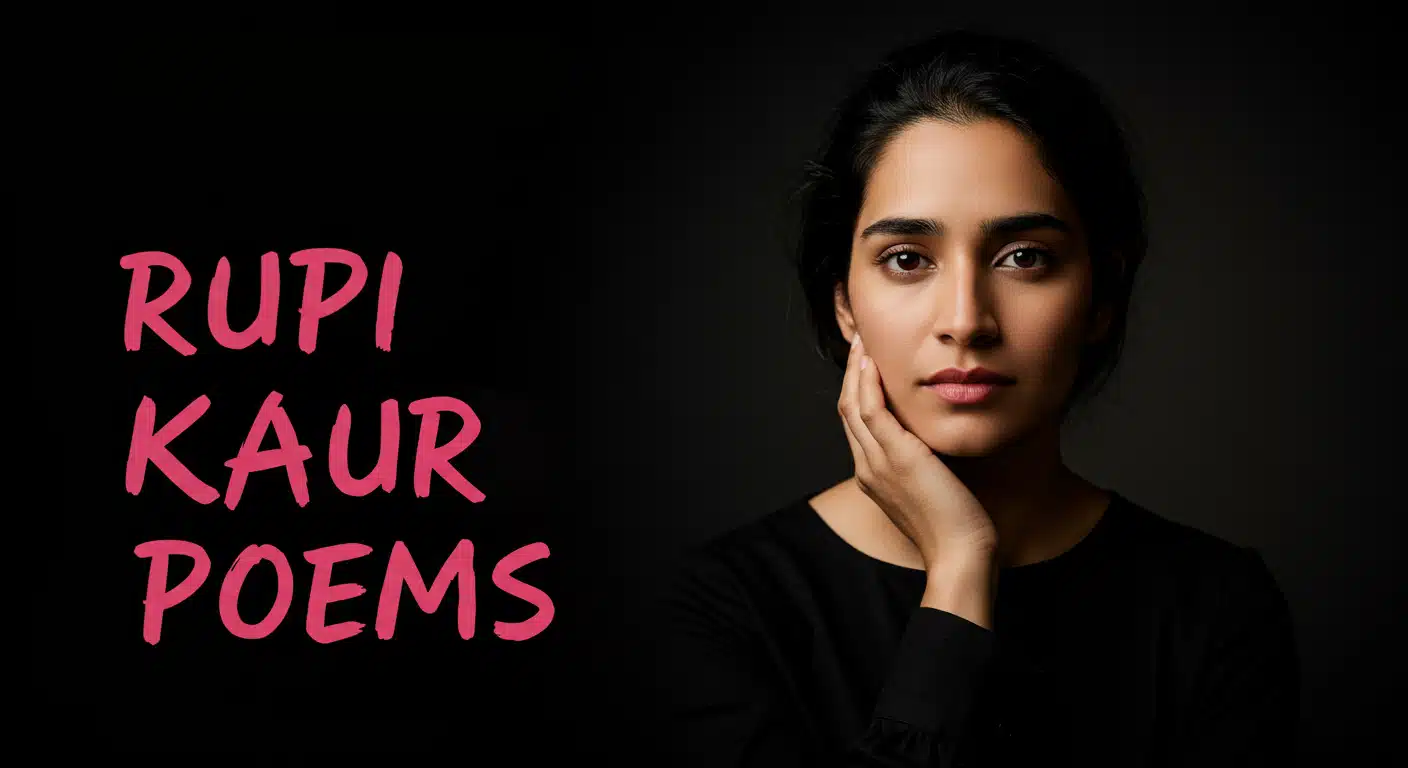 Rupi Kaur Poems: The Power of Simple Words and Deep Emotions - poemsaga.com