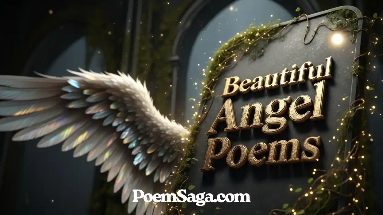 Beautiful Angel Poems Filled With Light and Hope - poemsaga.com
